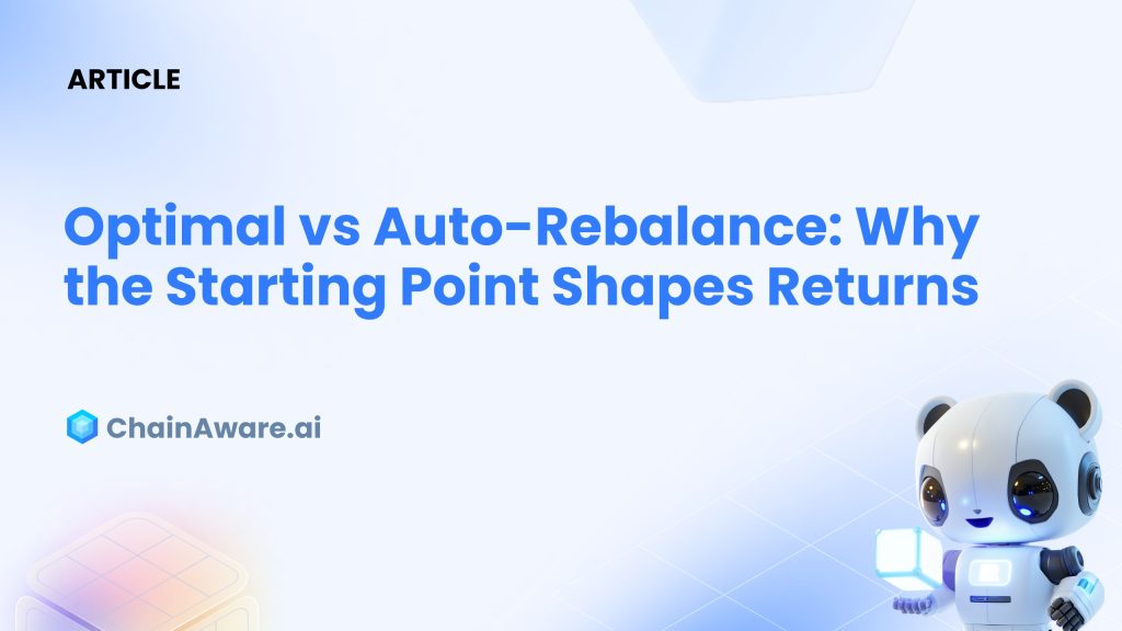 Optimal Allocation vs Auto-Rebalancing: Guide - ChainAware.ai
