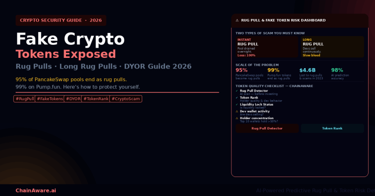 How to Identify Fake Crypto Tokens in 2026: Rug Pulls, Long Rug Pulls ...